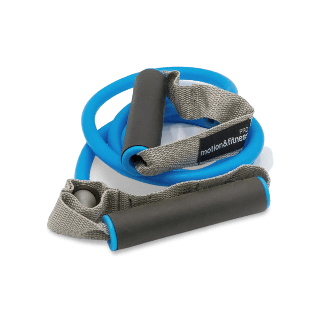 Exetube gummiband med handtag | Motion Fitness